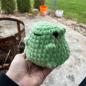 Cheeky Frog Plushie - Etsy