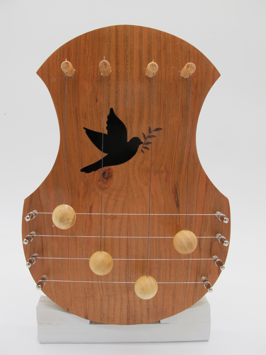 Door Harp Cherry With Dove - Etsy