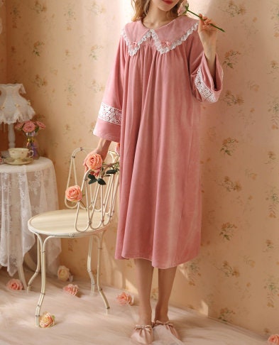 Vintage Nightgown Edwardian Nightgown Victorian Night Dress Autumn ...