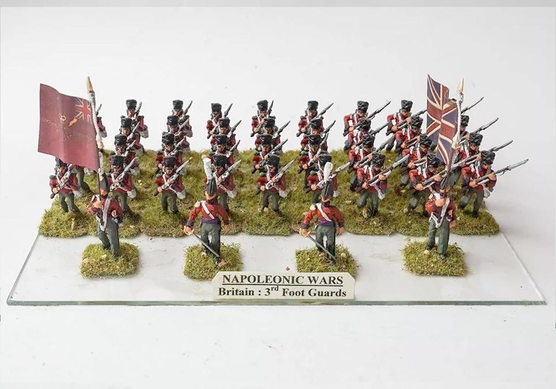 Napoleonic Britain 3rd Foot Guard 28mm Metal Painted 40pcs - Etsy
