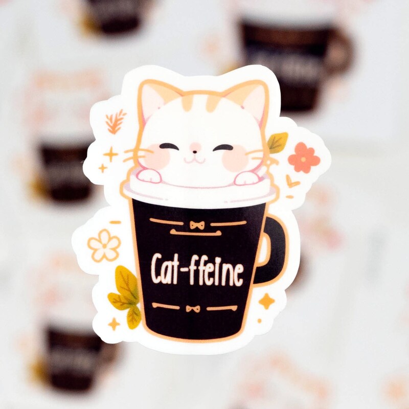 Cute Coffee Stickers - Etsy