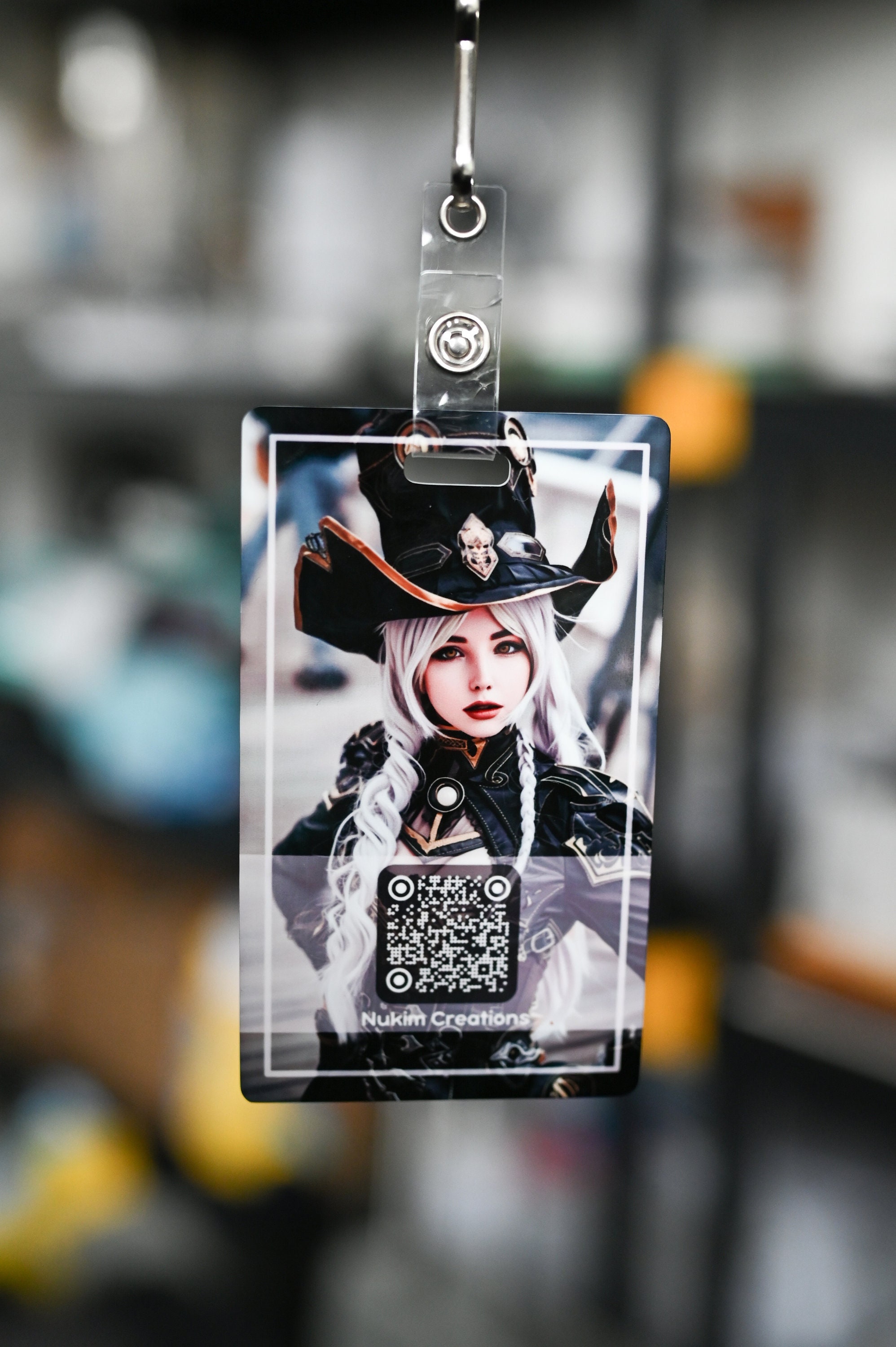 Custom Cosplayer/photographer Convention Tag, Personalized Double Sided ...