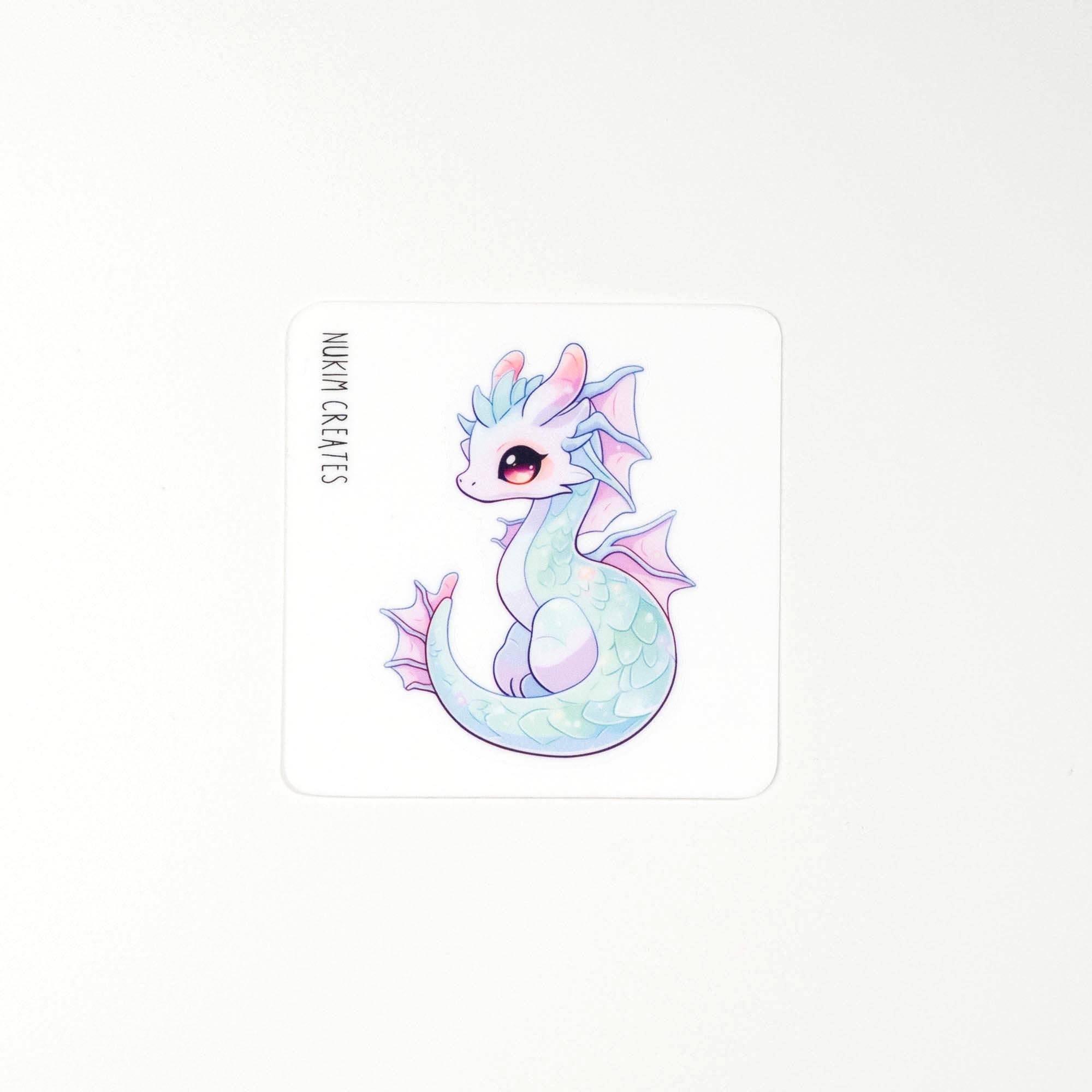 Water Dragon Sticker Sticker for Laptop, Notebook, Planner, Etc. - Etsy