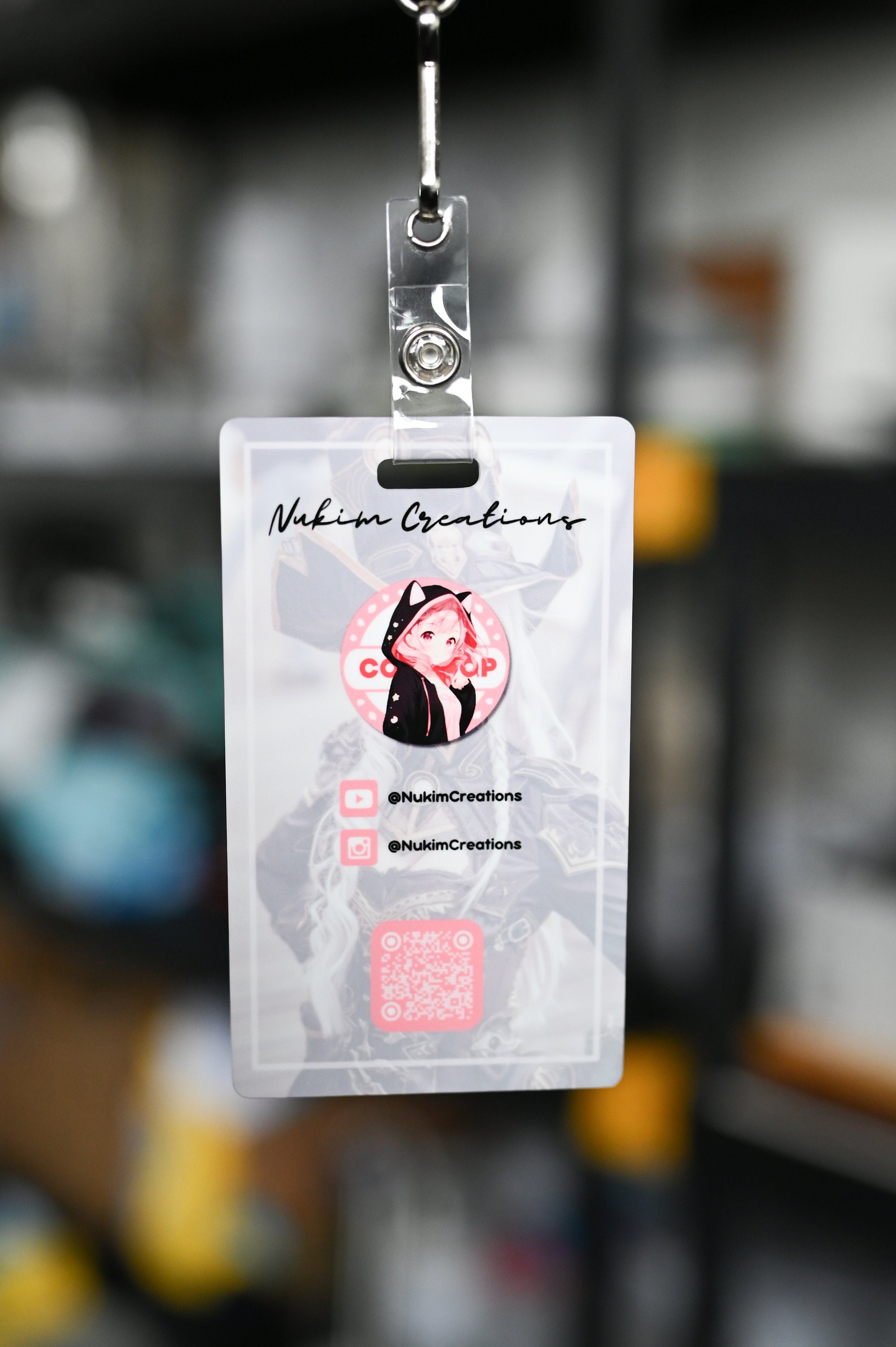 Custom Cosplayer/photographer Convention Tag, Personalized Double Sided ...