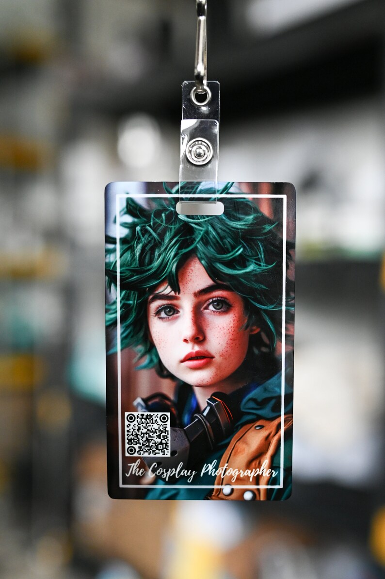 Custom Cosplayer/photographer Convention Tag, Personalized Double Sided ...
