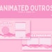 Ready to Use Cute Pink Kawaii Youtube Channel Kit | Intro / Loading ...