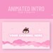 Personalized Kawaii Youtube Channel Kit Intro / Outro / Loading Video ...