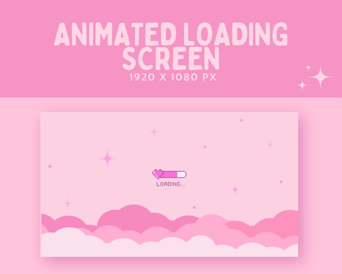 Personalized Kawaii Youtube Channel Kit | Intro / Outro / Loading Video ...