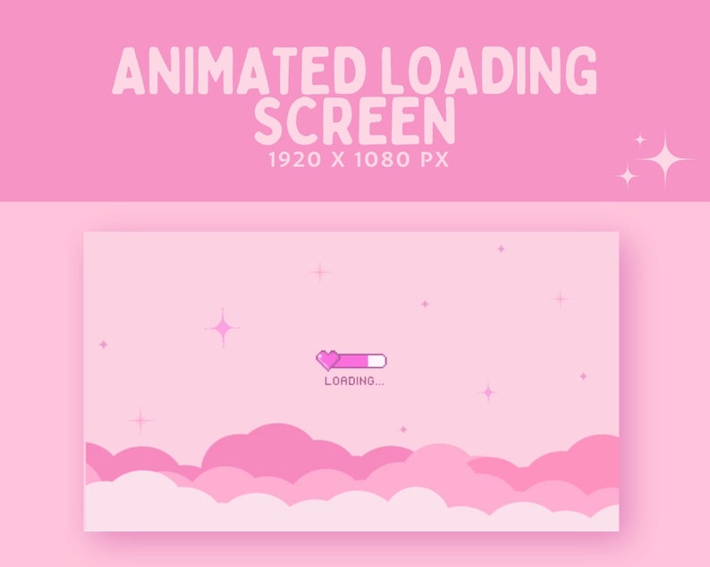 Personalized Kawaii Youtube Channel Kit | Intro / Outro / Loading Video ...