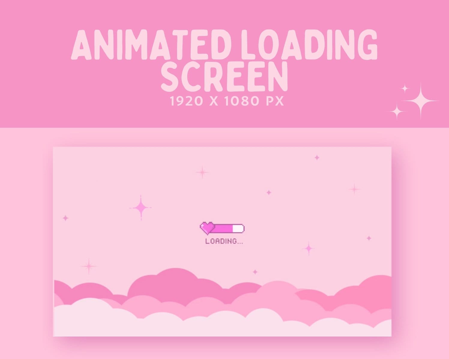 Personalized Kawaii Youtube Channel Kit | Intro / Outro / Loading Video ...