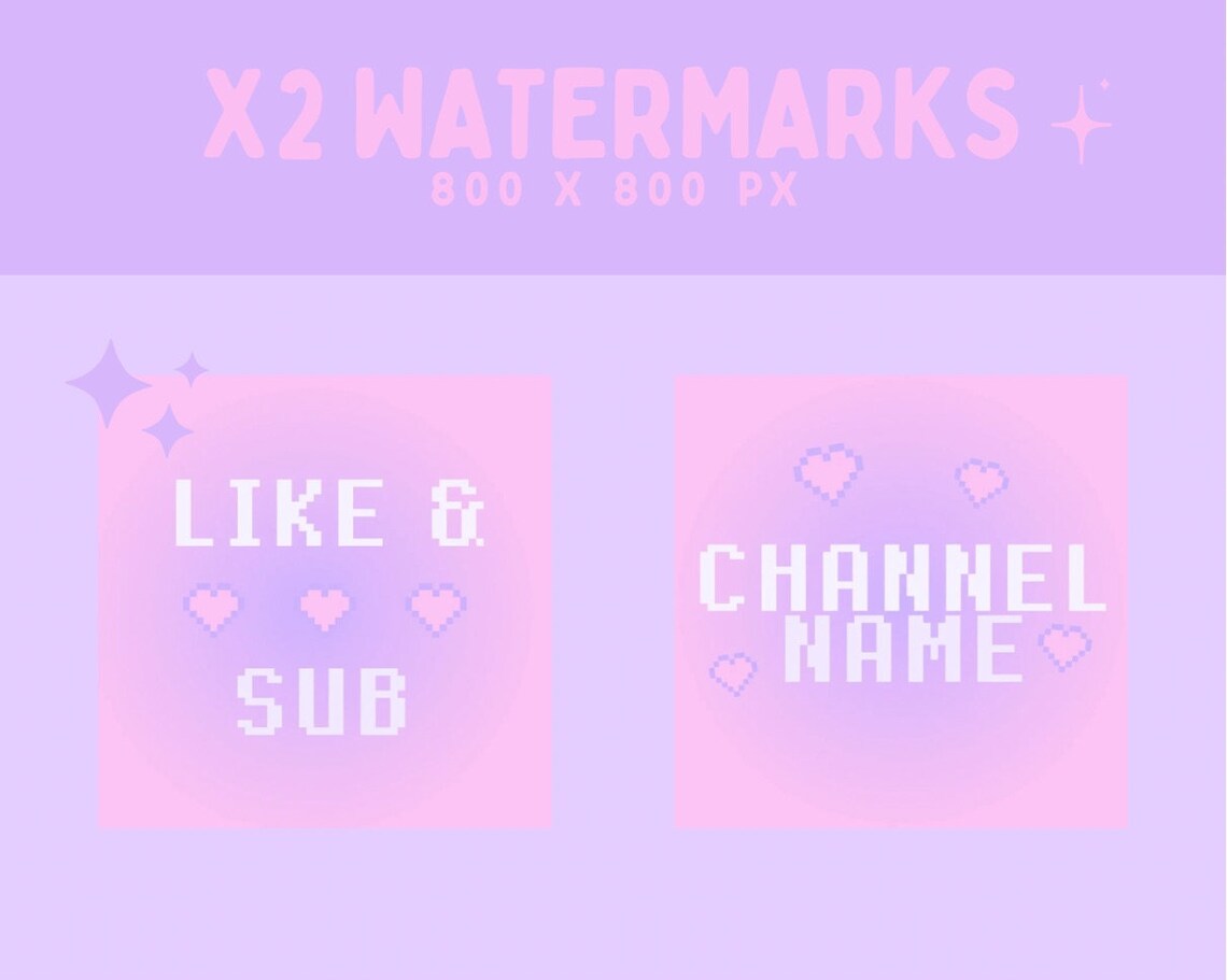 Cute Youtube Custom Channel Kit | Intros / Endscreens / Banner ...