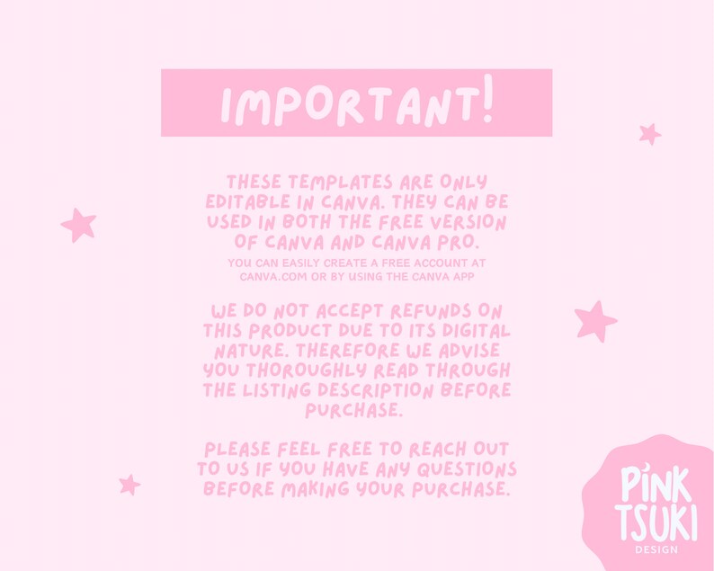 40 Cute Pink Fun Editable Instagram Story Templates Canva - Kawaii Pink ...