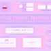 Cute Youtube Custom Channel Kit | Intros / Endscreens / Banner ...
