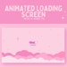 Ready to Use Cute Pink Kawaii Youtube Channel Kit | Intro / Loading ...
