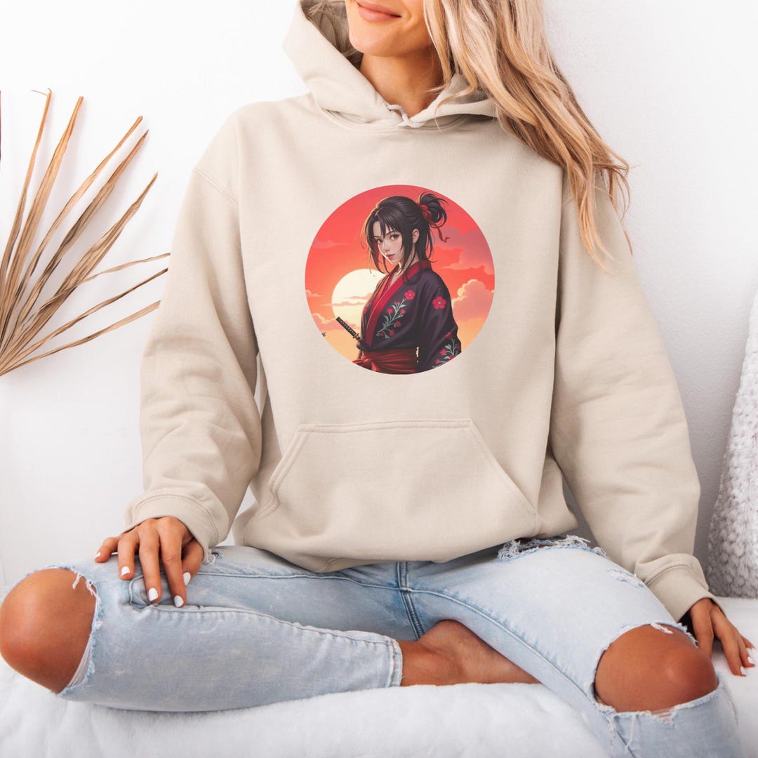 Anime Character Hoodie, Cozy Japanese Pullover for Anime Fans, Perfect ...