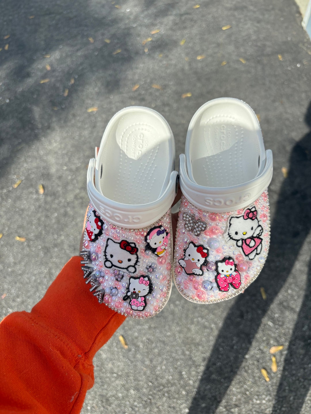 Hello Kitty Customized Toddler Crocs - Etsy