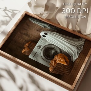 Cute Ghost in Laundry Room, Spooky Laundry Day, Halloween Ghost Oil ...