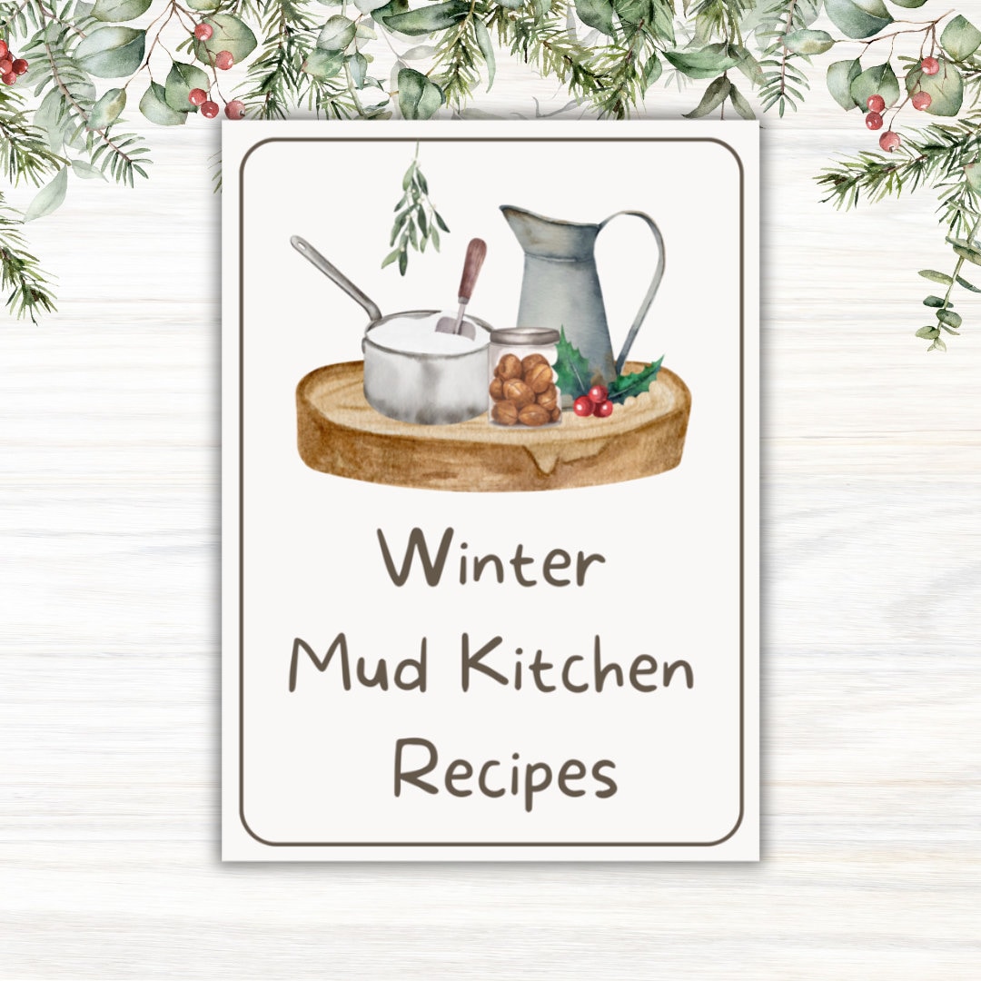 Winter Mud Kitchen Recipe Cards, Educational Learning Resource, Outdoor ...