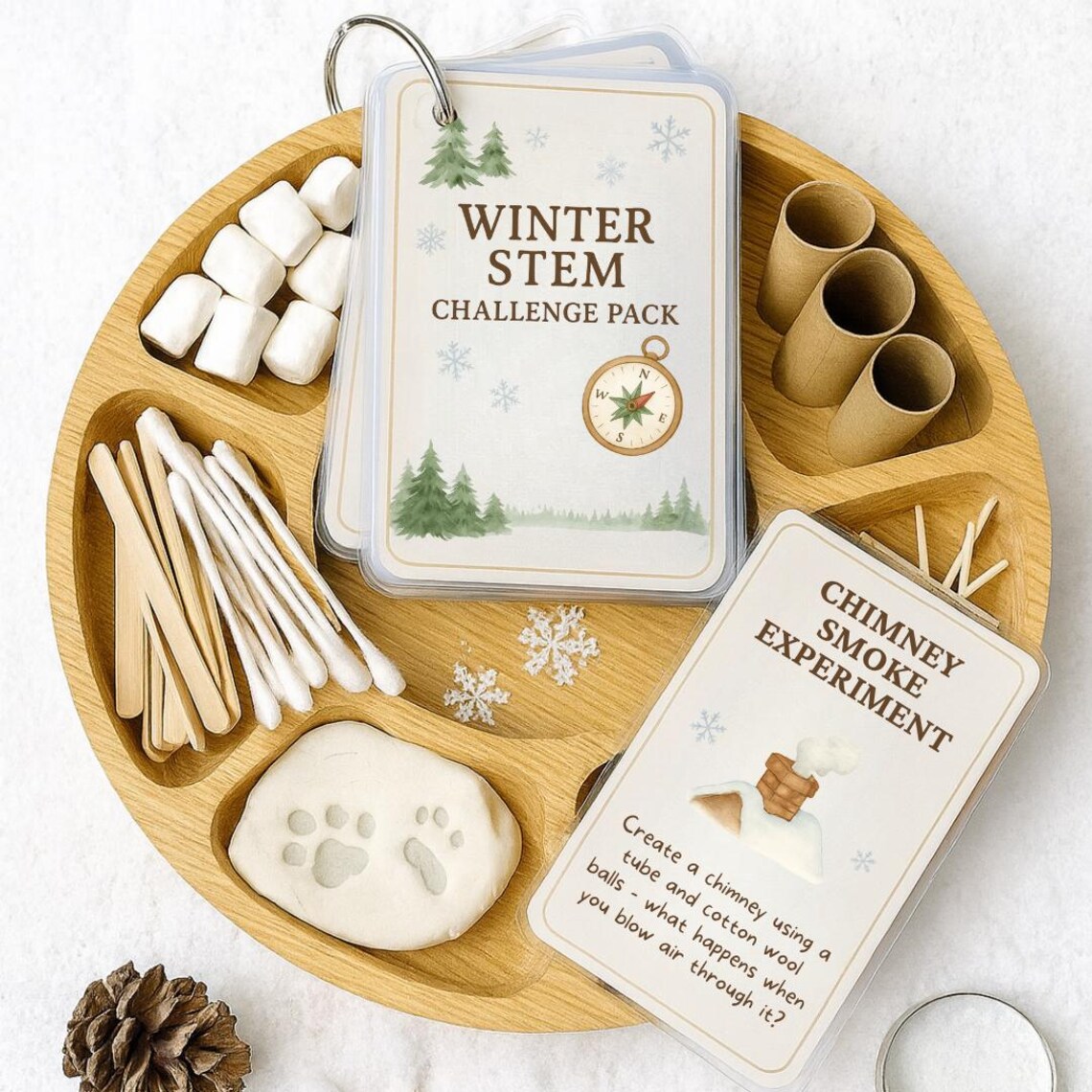 Winter STEM Challenge Pack | Printable STEM Activities for Kids | Early ...
