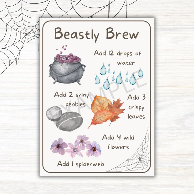 Printable Mud Kitchen Recipe Cards, Educational Learning Resource ...