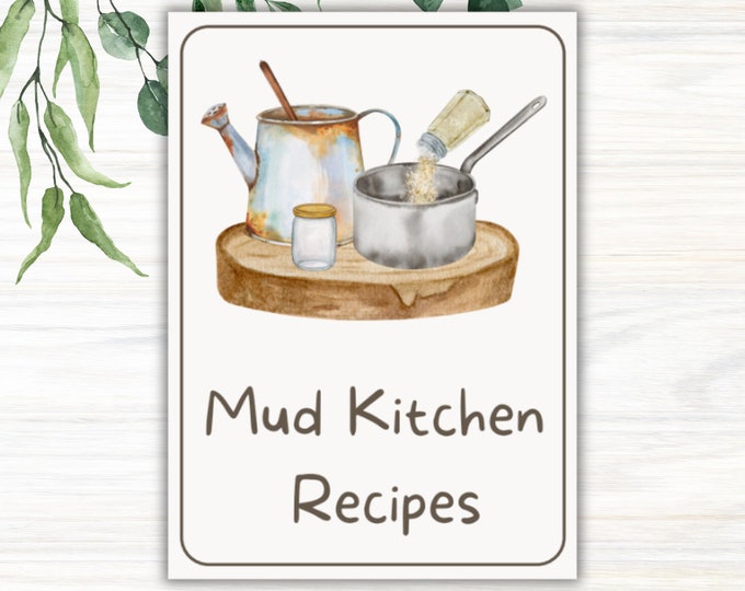 Printable Mud Kitchen Recipe Cards, Fairy Potions, Educational Learning ...