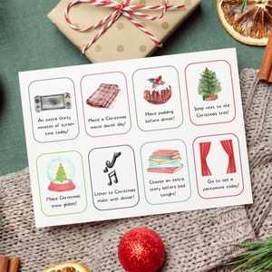 40 Advent Calendar Activity Cards, Christmas Countdown, Advent Calendar ...