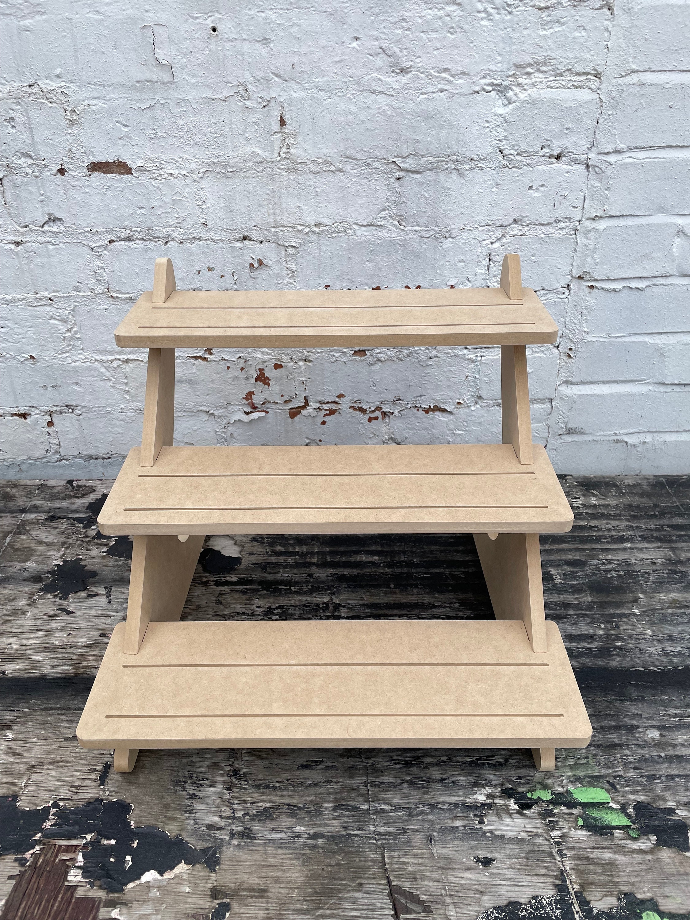 3 Tier Slot Together Shelves Markets, Cake Stall, Tea Parties - Etsy UK