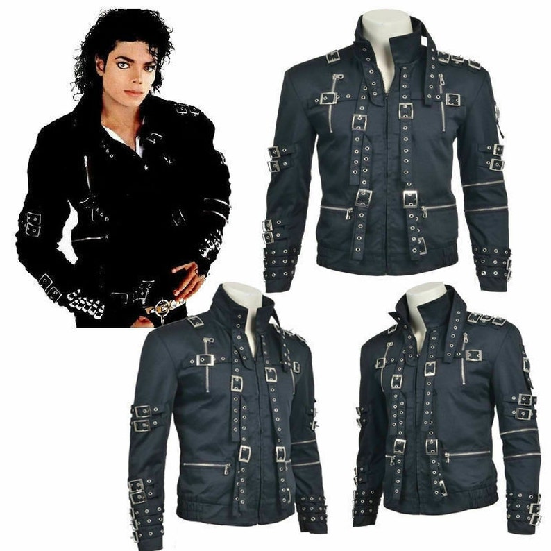 King Singer Michael Jackson Concert"bad" Cosplay Complete Costume or ...