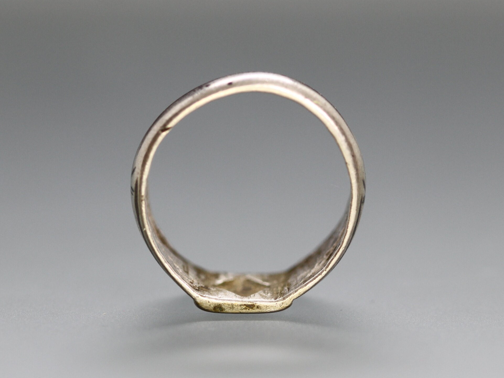 Antique WW1 Silver Ring. Iron Cross Ring. Military Award. World War 1 ...