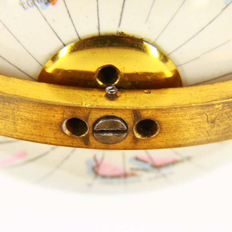 Antique Revolving World Globe Clock French Designer Antoine Redier ...