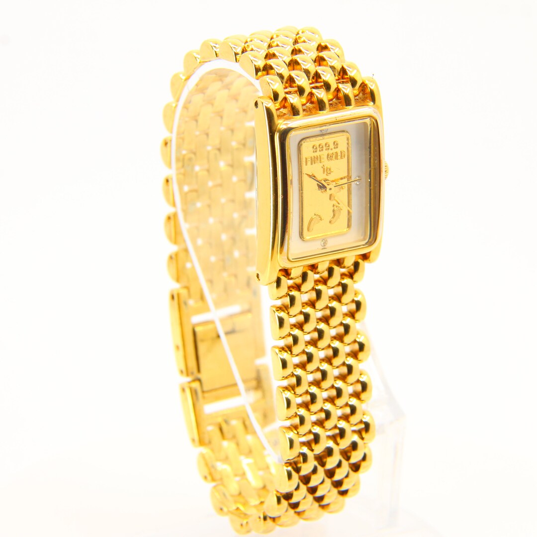 Fine Gold Brooks and Bentley Footprints Watch - Etsy