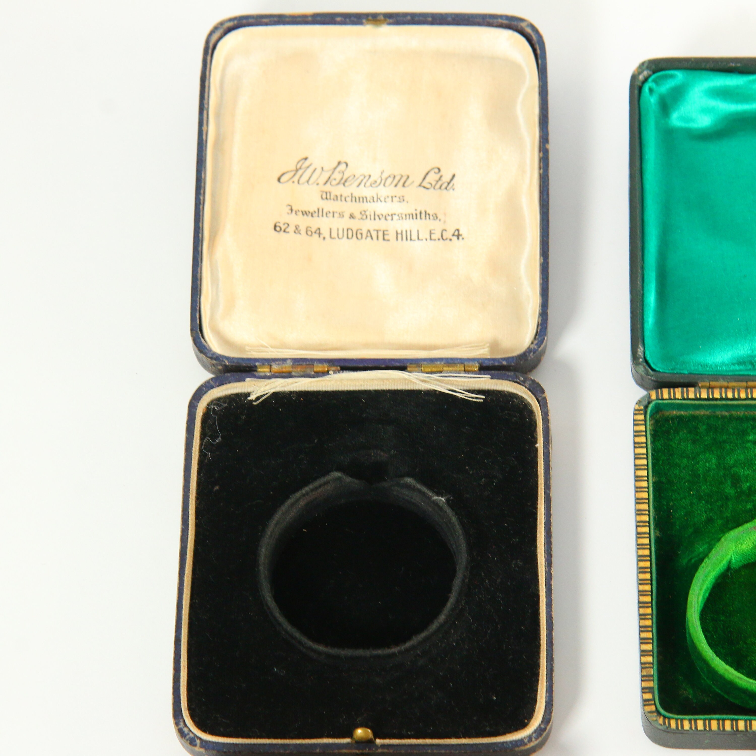 6 Pocket/fob Watch Presentation Boxes Benson London Antique & Vintage ...