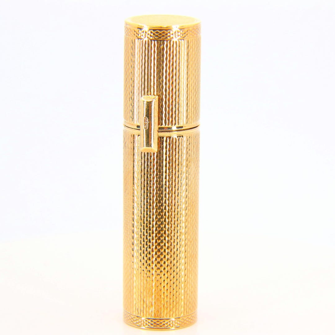 Vintage 1950 9ct Gold Lipstick Case Holder London Hallmarked MW & Co - Etsy