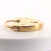 Vintage 9ct Heart Lock Georg Jensen Gold Charm Padlock Closer Pendant ...