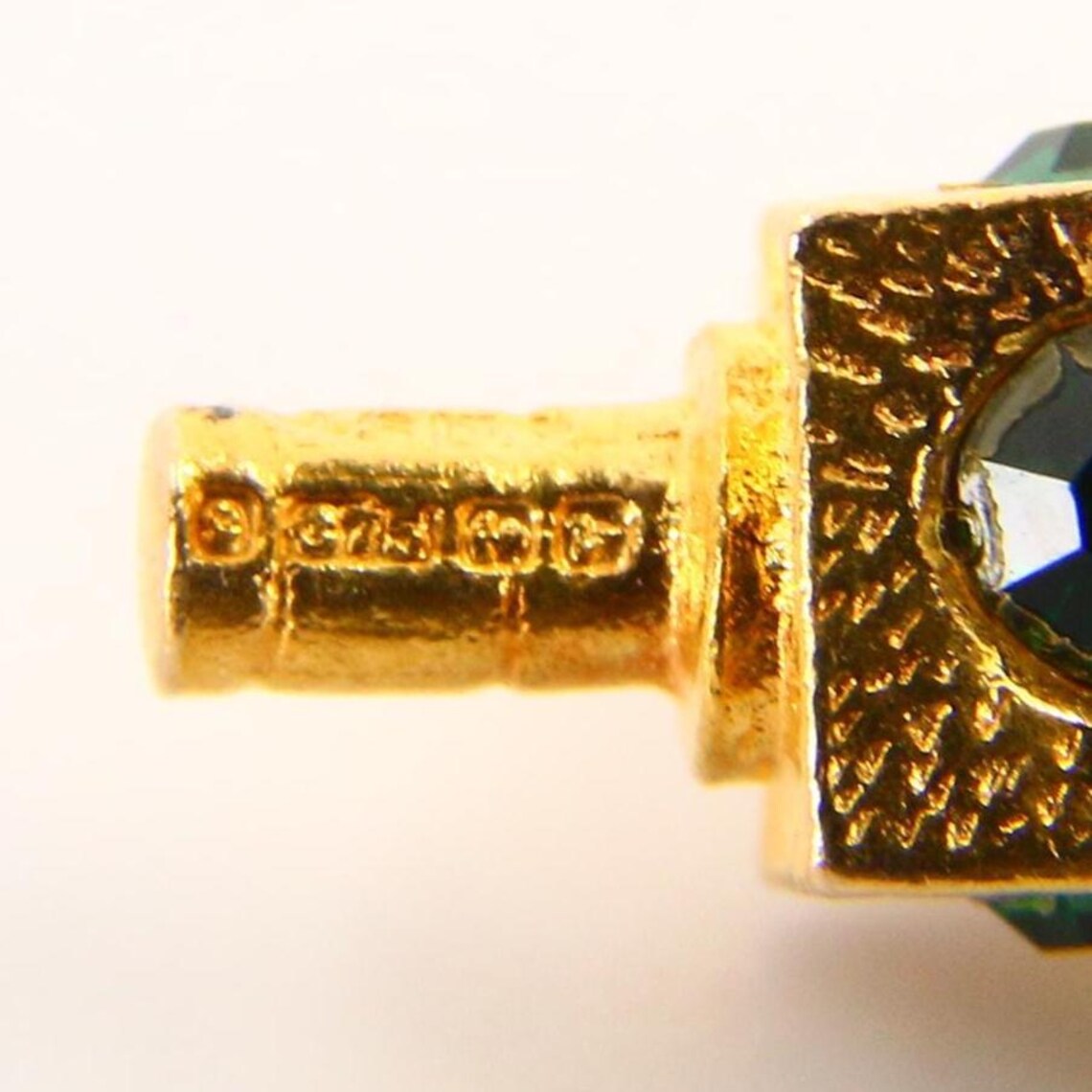 Vintage 9ct Yellow Gold Traffic Light Charm Pendant - Etsy
