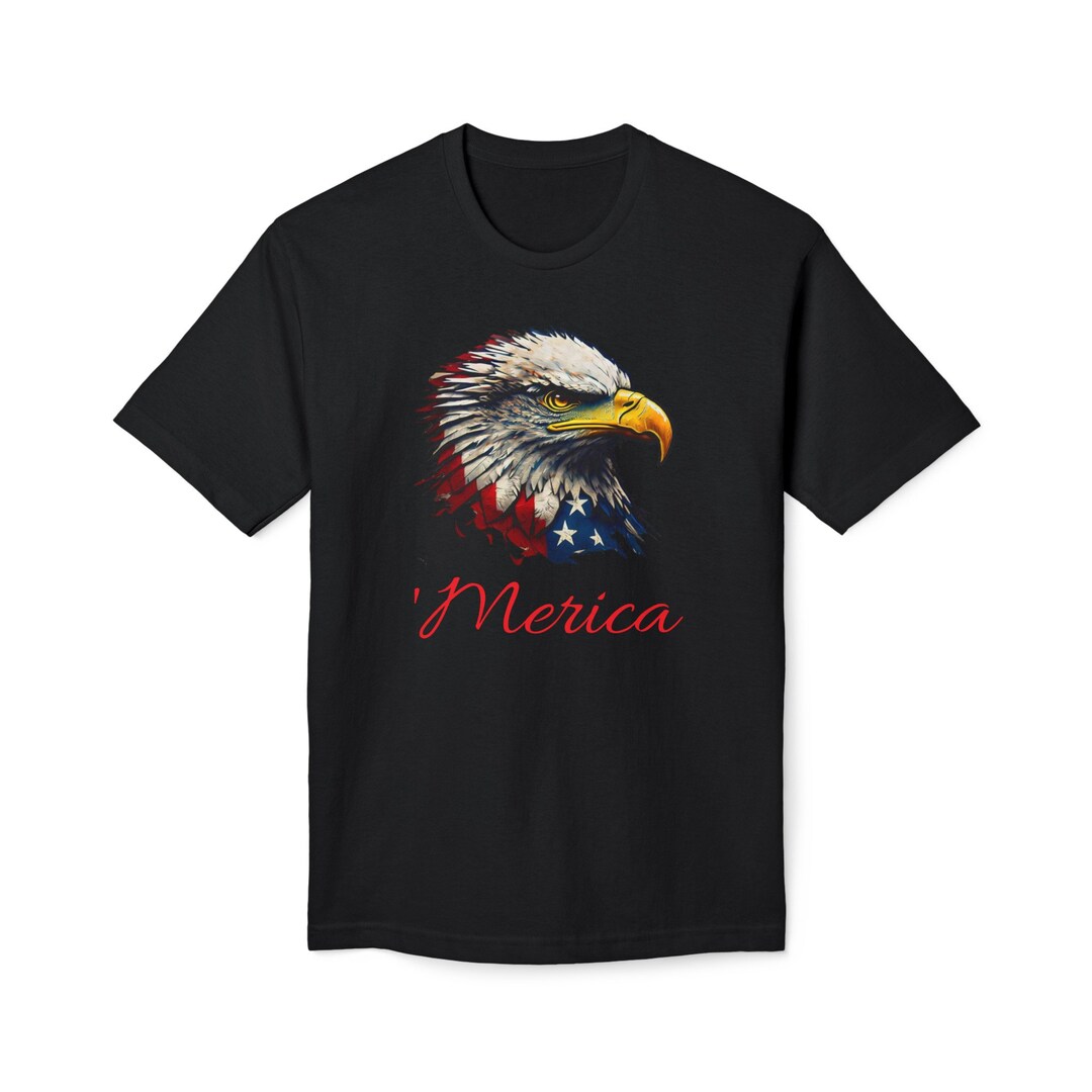 Made in USA Patriotic 'merica T-shirt - Bold American High-quality ...