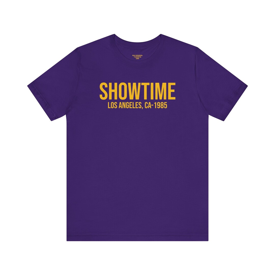 Vintage LA Showtime Basketball LA 1985 Los Angeles Basketball Unisex ...