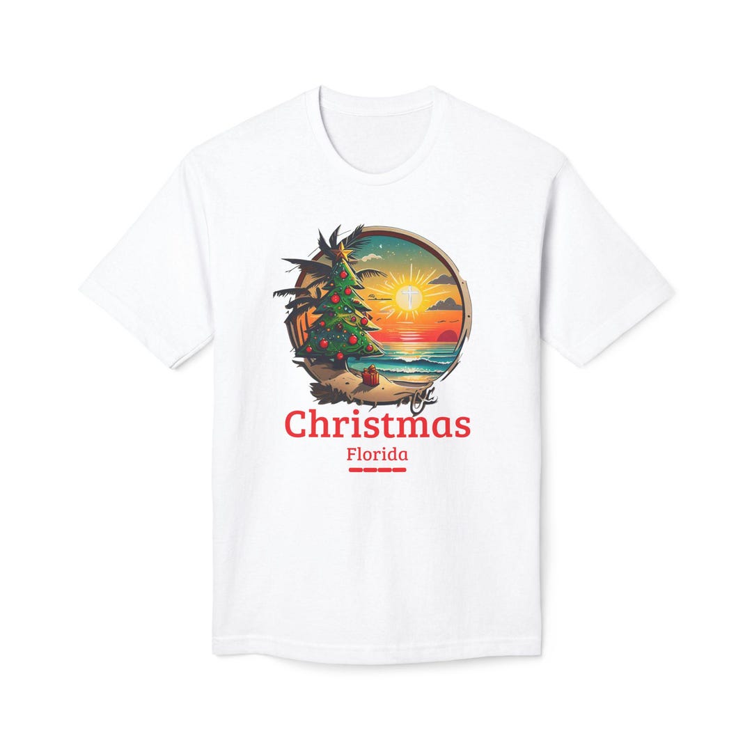 USA Made Christmas in Florida T-shirt Faith-inspired Christian ...