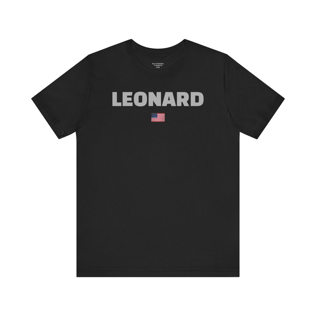 LEONARD Shirt, Leonard T Shirt, Middleweight Champion, Boxing Legend, Sports Trendy Unisex ...