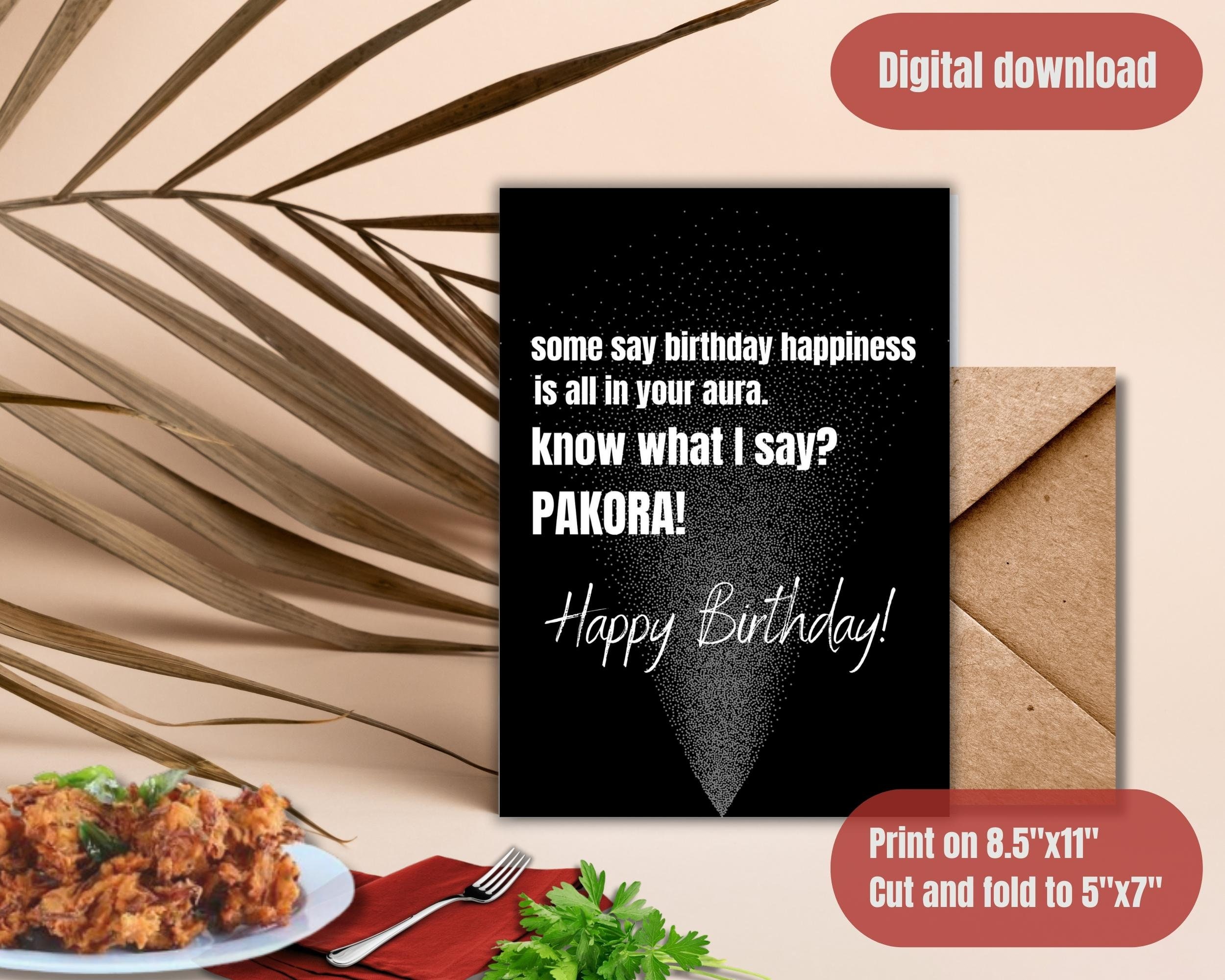 Funny Indian Birthday Card, Printable Greeting Card, Greeting Cards ...