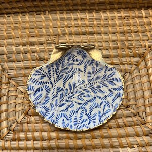 Blue and White Shell Decor - Etsy