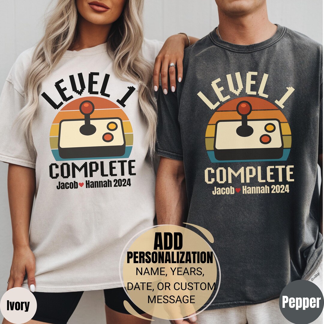 Comfort Colors® 1 Year Anniversary Gift for Husband Wife ...