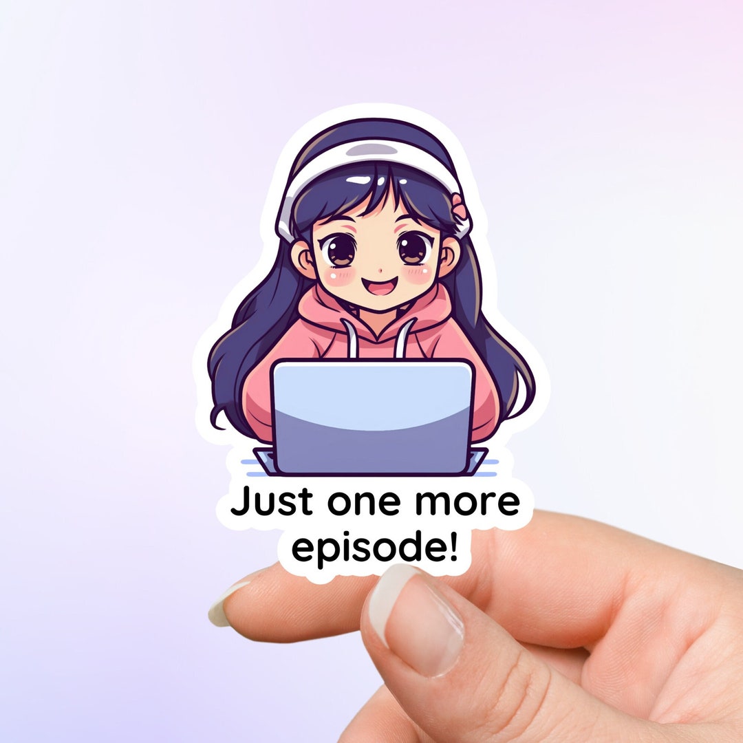 K-drama Marathon Sticker Just One More Episode Sticker for Kdrama ...