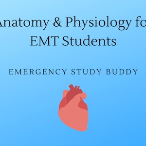 Anatomy and Physiology for EMT Students - Etsy