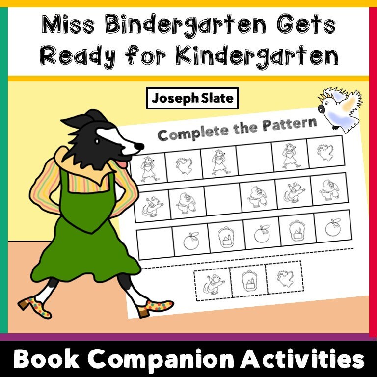 Miss Bindergarten Gets Ready for Kindergarten: Book Companion ...