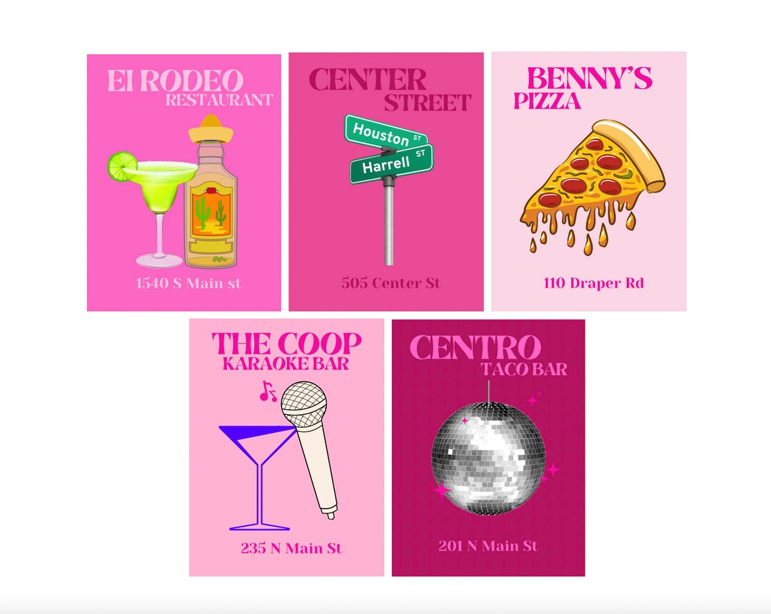 Virginia Tech Trendy Pink Posters - Etsy