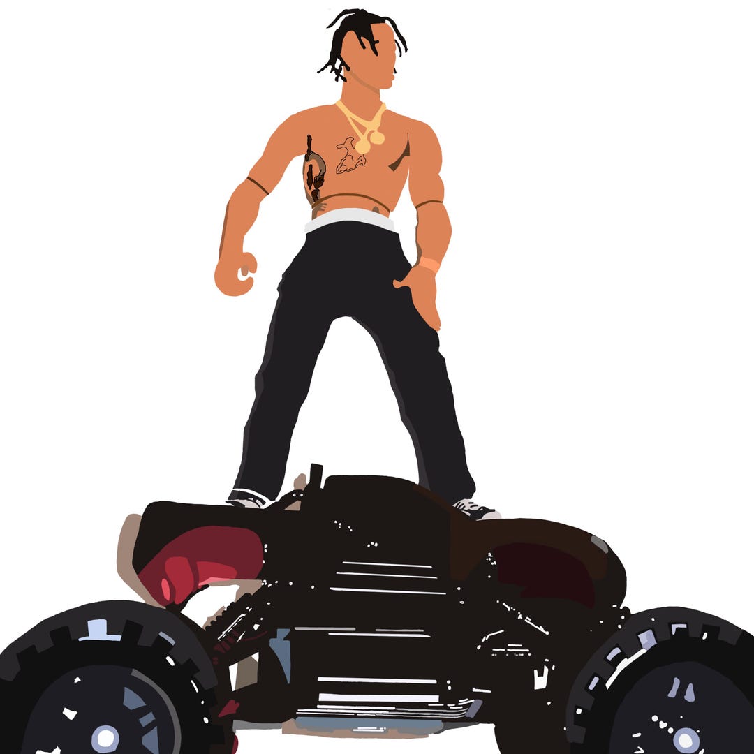 Travis Scott: Rodeo | Minimalist Album Poster - Etsy