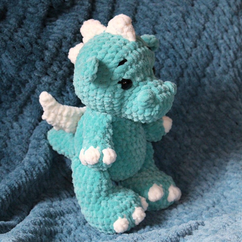 Baby Dragon - Crochet Pattern - Etsy