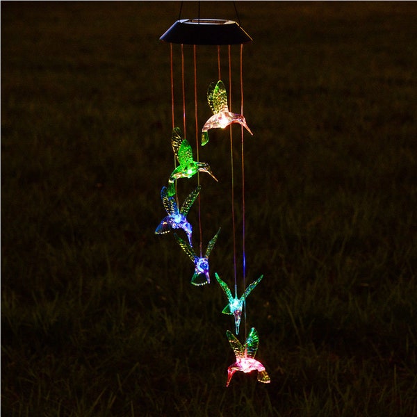 Bird Solar Light - Etsy