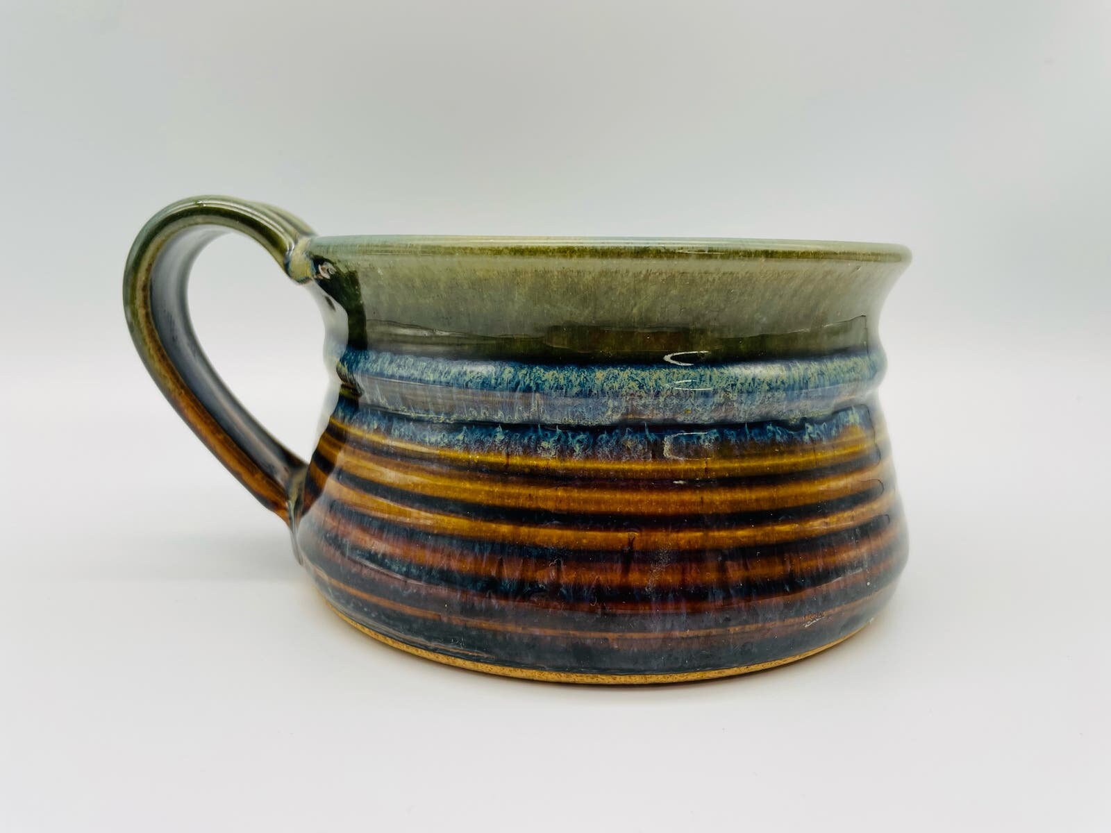 Hand Thrown Stoneware Pottery Soup Chowder Chili Bowl Mug Crock - Etsy